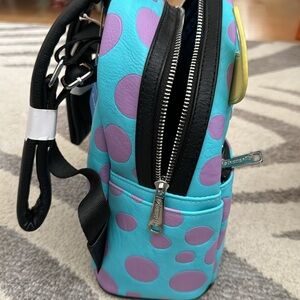 Loungefly | Bags | Loungefly Disney Pixar Monsters Inc Sully Blue Mini ...